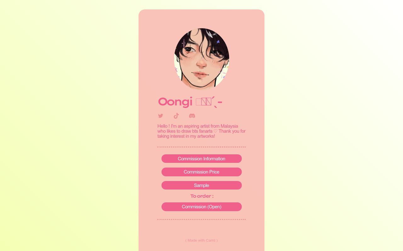 Oongi Comms ೄྀ࿐ˊˎ-